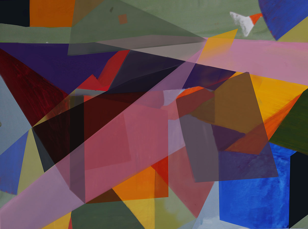 Spatial Composition Painting